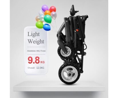 Folding Lightweight Electric Wheelchair Powerchair MAX PRO (With ...